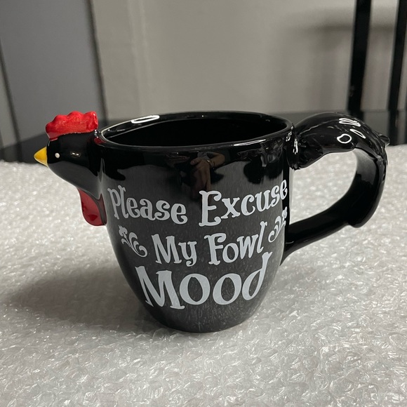 crackle barrel | Dining | Cracker Barrel Please Excuse My Fowl Mood Cup ...